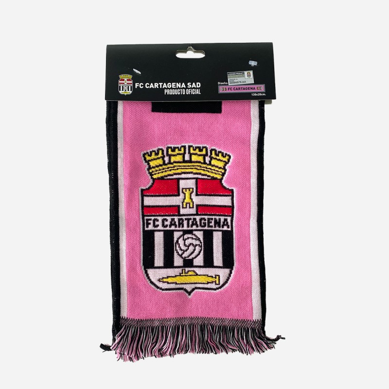 Bufanda rosa FC Cartagena - Tienda Online FC Cartagena